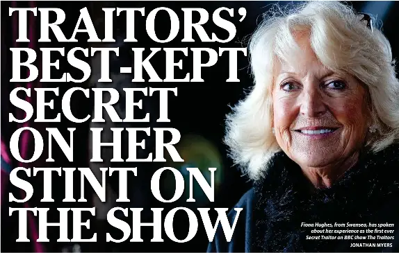 TRAITORS’ BEST-KEPT SECRET ON HER STINT ON THE SHOW - PressReader