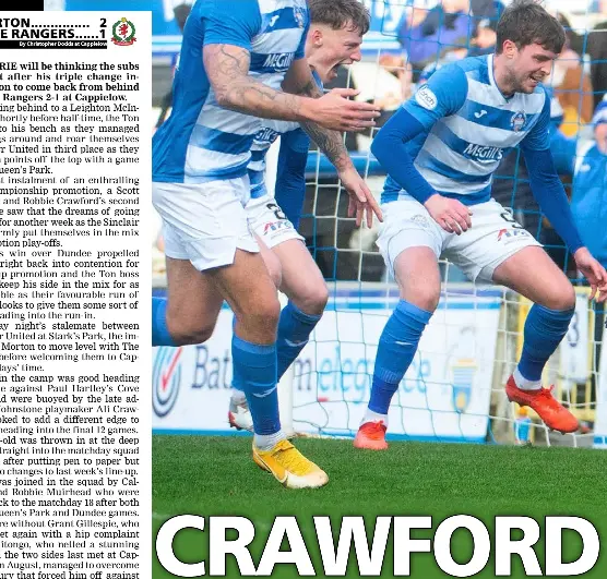 CRAWFORD SEALS COMEBACK - PressReader