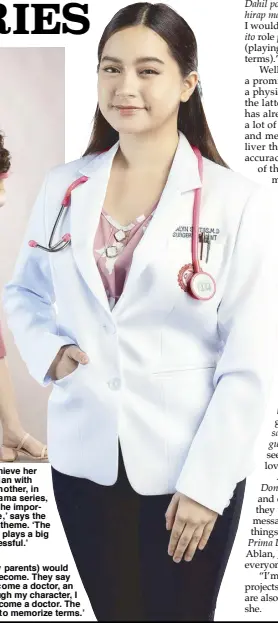 JILLIAN WARD PORTRAYS A YOUNG GENIUS DOCTOR IN HER NEW SERIES - PressReader