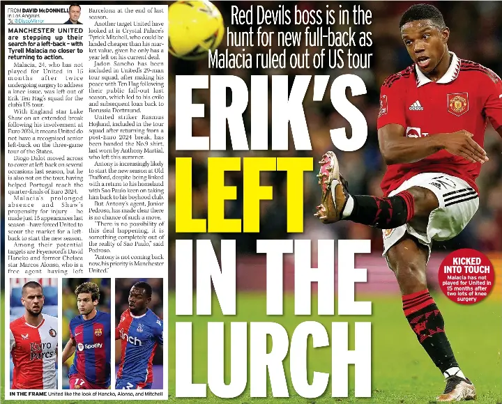 ERIK’S LEFT IN THE LURCH - PressReader