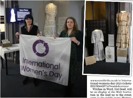Special witches event to mark Internatio­nal Women’s Day - PressReader