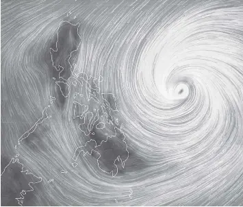 8 areas under Signal No. 3 as ‘Uwan’ rapidly intensifie­s - PressReader