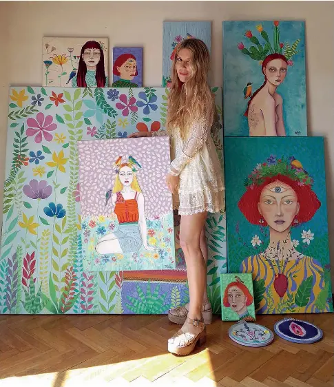 ARTE Y TRANSFORMA­CIÓN: EL VIAJE DE UNA ARTISTA VISUAL - PressReader