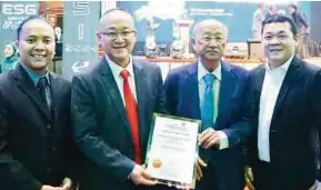 BACFREE dapat sijil SIRIM 55:2023 ESG - PressReader