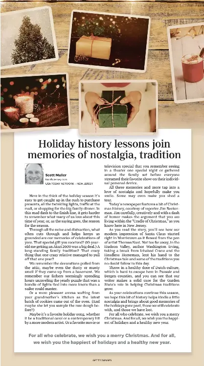 Holiday history lessons join memories of nostalgia, tradition - PressReader