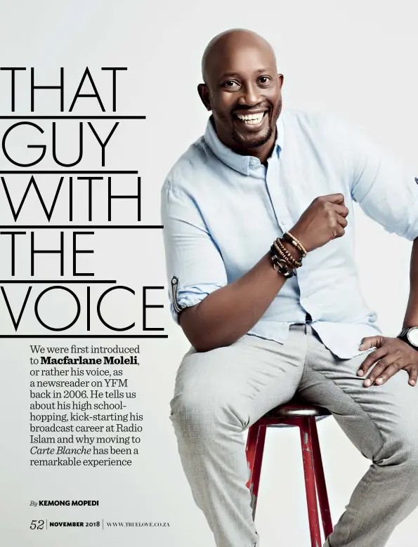 Man Oh Man – Macfarlane Moleli - PressReader