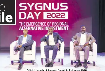 Sygnus’s alternativ­e investment mission - PressReader