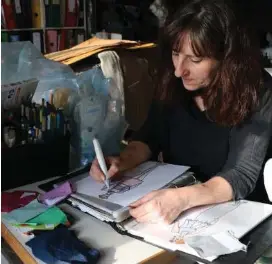 Fabienne Savella, la styliste du chanvre - PressReader