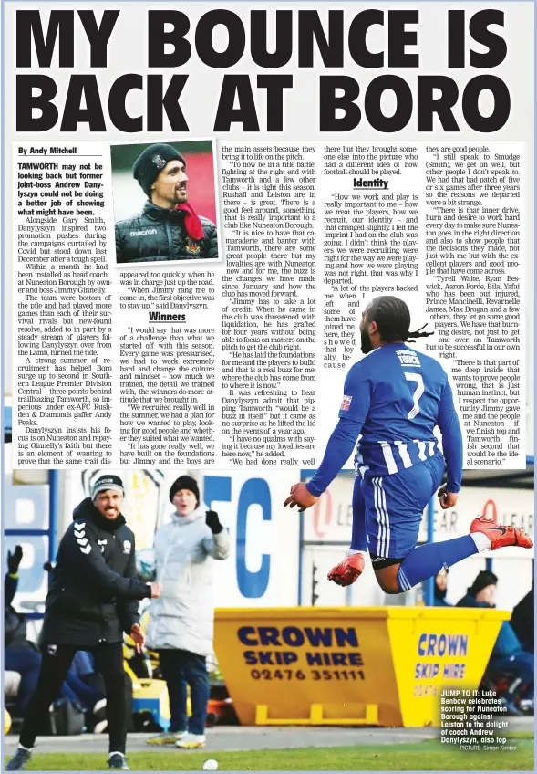 MY BOUNCE IS BACK AT BORO - PressReader