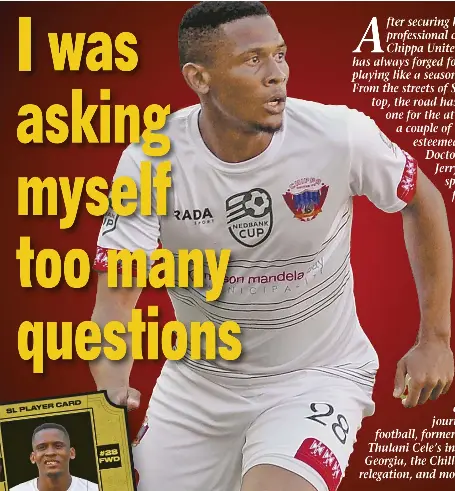 I was asking myself too many questions - PressReader