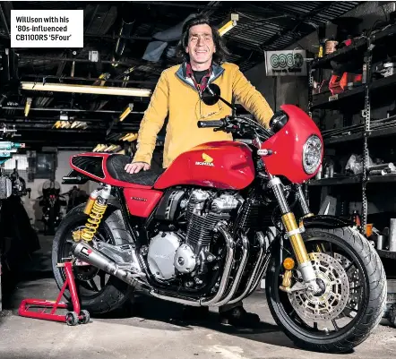 How Guy Willison created the Honda 5Four custom special - PressReader