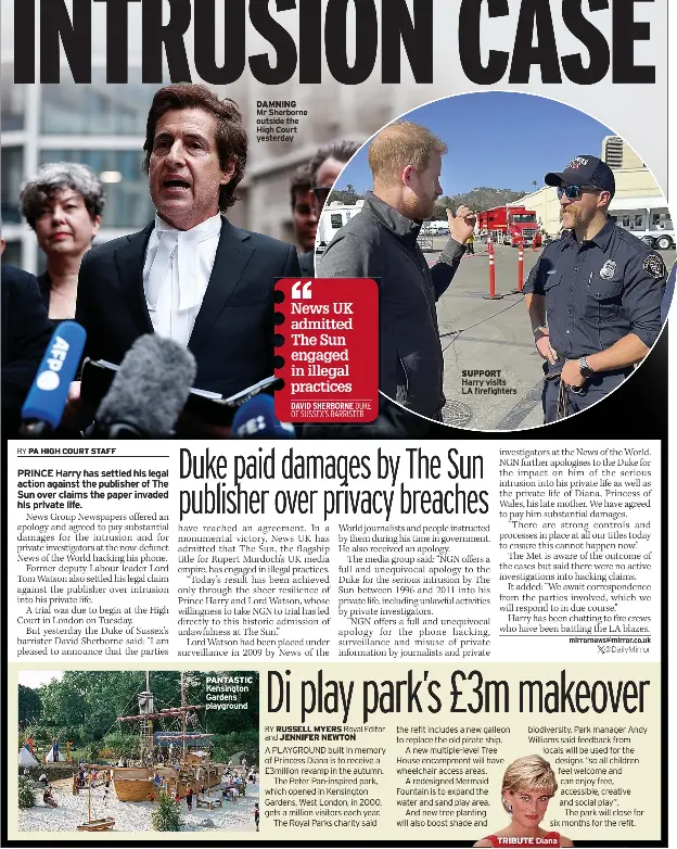 HARRY SETTLES INTRUSION CASE - PressReader