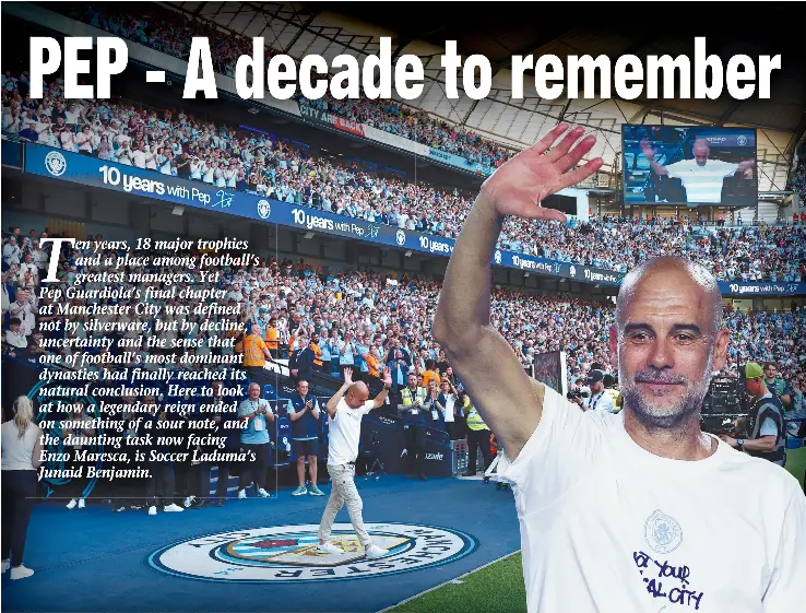 PEP - A decade to remember | Soccer Laduma | PressReade­r