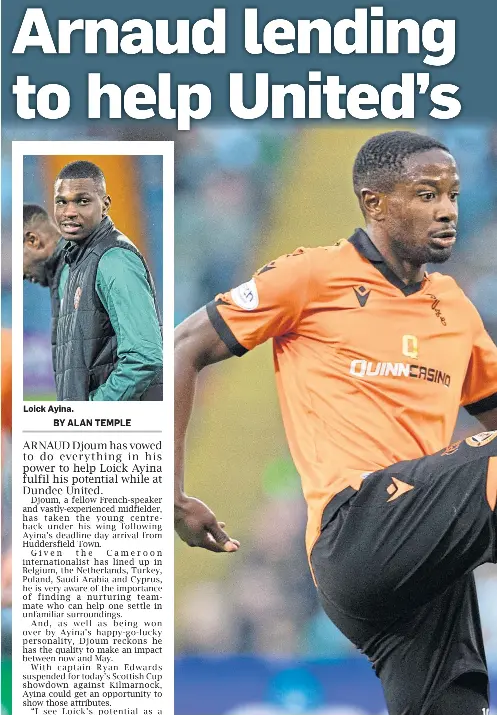 Arnaud lending to help United’s - PressReader