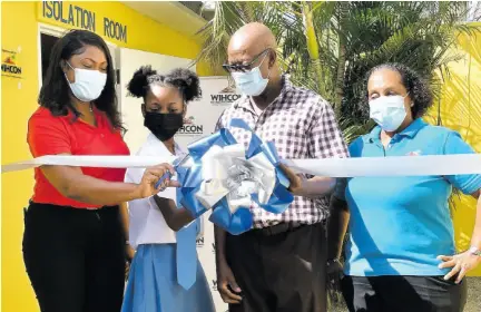 WIHCON supports Harbour View Primary to facilitate resumption of face ...