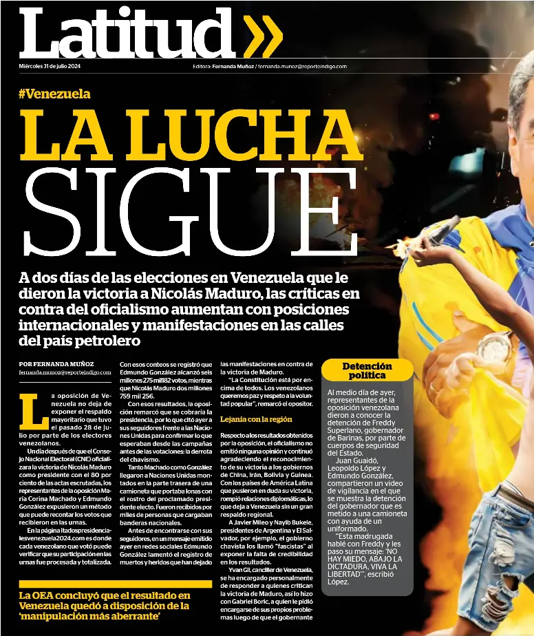 LA LUCHA SIGUE - PressReader