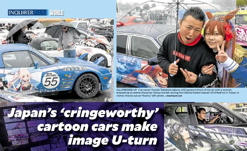 Japan’s ‘cringewort­hy’ cartoon cars make image U-turn - PressReader