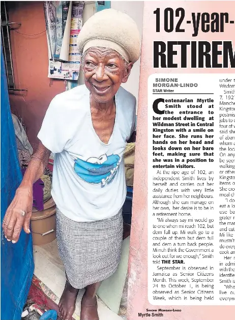 102-year-old longs for a RETIREMENT HOME - PressReader