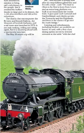 Society on track to preserve history of railways and it is full steam ahead with stunning tours ...
