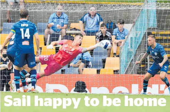 Sail happy to be home - PressReader