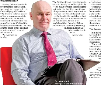 The British School Colombo Shines at ‘Cambridge Learner Awards 2016 ...