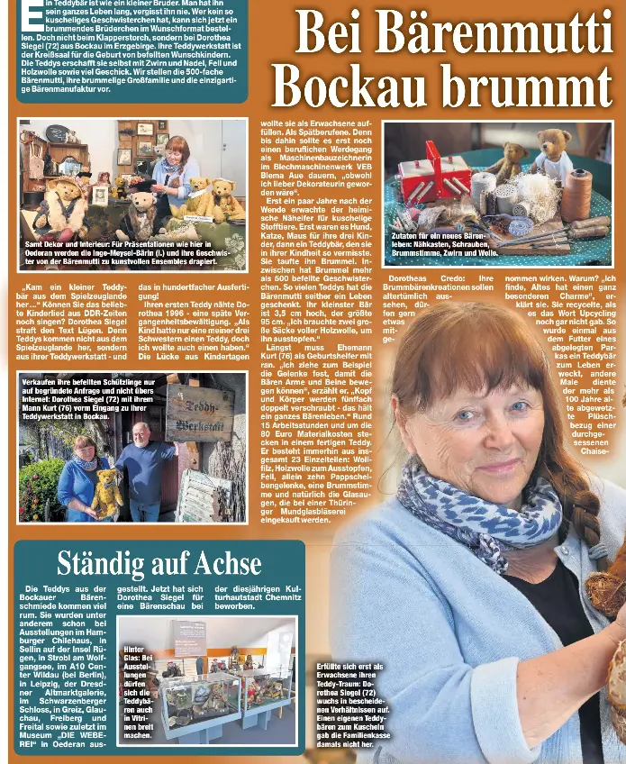 Bei Bärenmutti Bockau brummt - PressReader