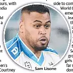 Lisone released from Titans early - PressReader