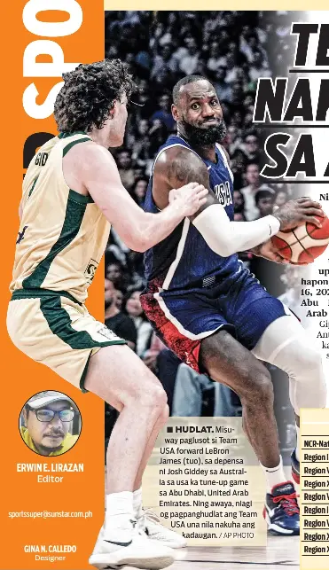 TEAM USA NAKAIPSOT SA AUSSIES - PressReader