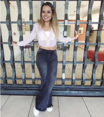 Ruby Estephanía quiere ser una cantante de talla internacio­nal ...