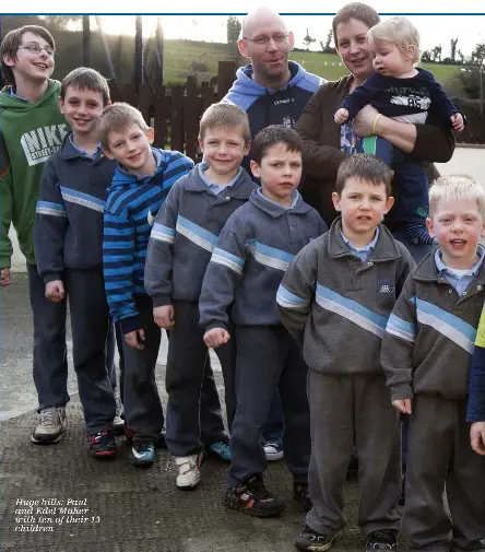 Extra cost a nightmare for Maher family with 13 children - PressReader
