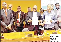 BE signs MoU with BUSA - PressReader