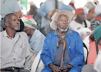 Kubongwe abantu abadala ngeqhaza labo emphakathi­ni - PressReader