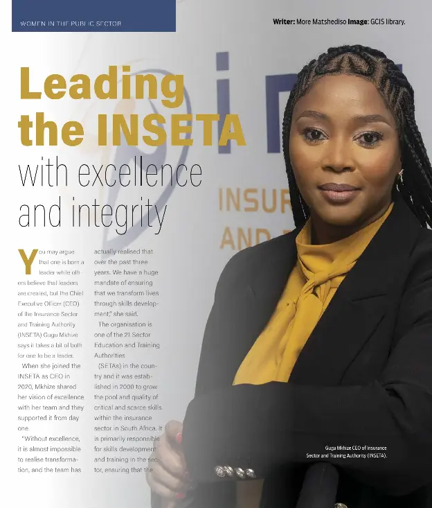 Leading the INSETA with excellence and integrity - PressReader