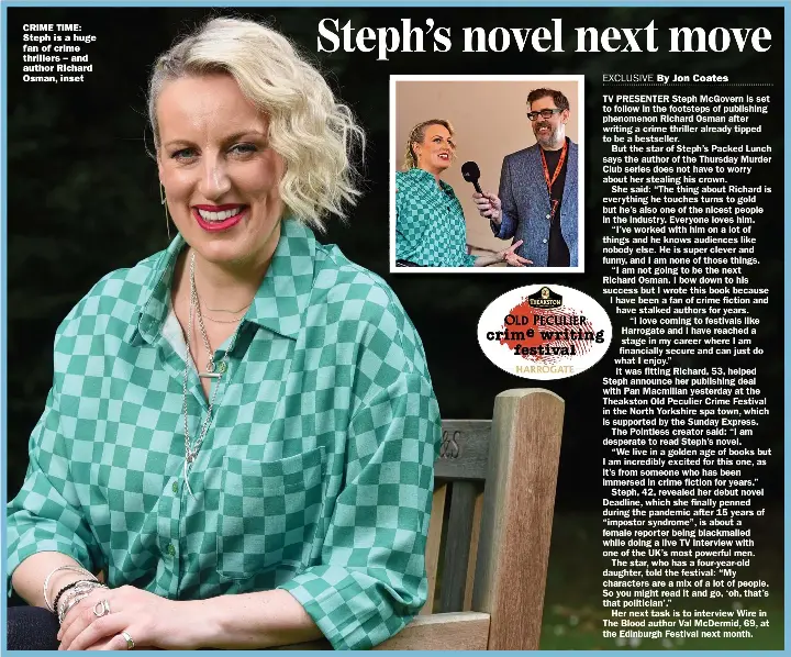 Steph’s novel next move - PressReader