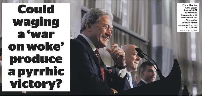 Could waging a ‘war on woke’ produce a pyrrhic victory? - PressReader