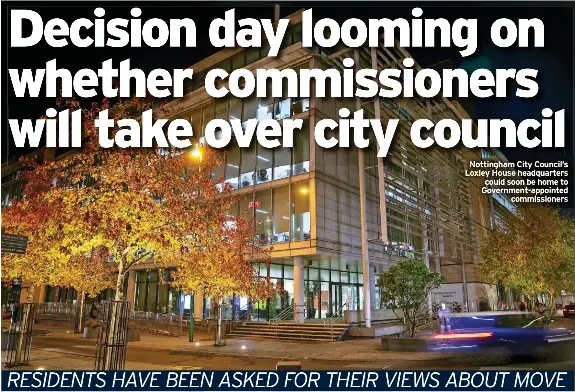 Decision day looming on whether commission­ers will take over city council - PressReader