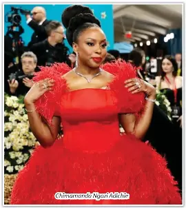 NIGERIAN AUTHOR CHIMAMANDA NGOZI ADICHIE MOURNS THE LOSS OF HER SON - PressReader