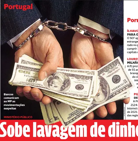 Sobe lavagem de dinheiro criminoso vindo da Rússia - PressReader