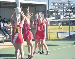 BLIGHTY NETBALL - PressReader