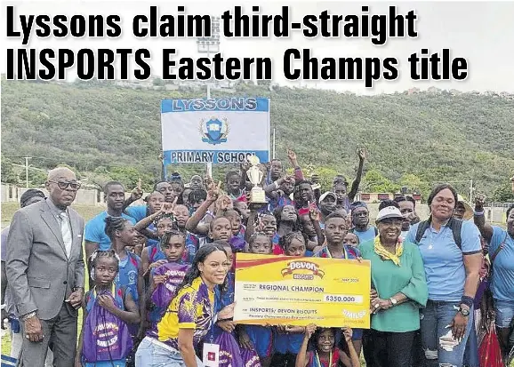Lyssons claim third-straight INSPORTS Eastern Champs title - PressReader