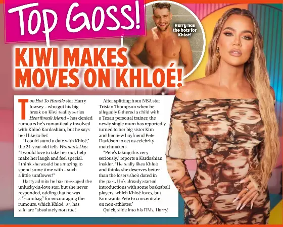 KIWI MAKES MOVES ON KHLOÉ! - PressReader