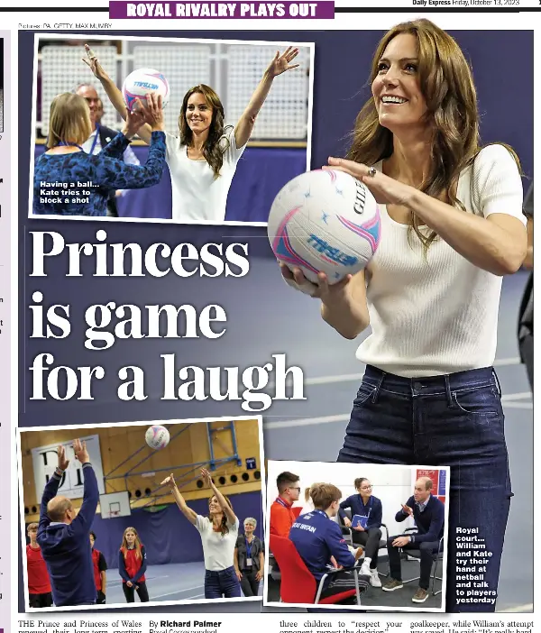Princess is game for a laugh - PressReader