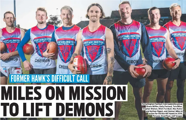 MILES ON MISSION TO LIFT DEMONS - PressReader