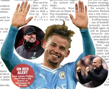 It’s simply NOT right that Kalvin could hammer the winner against Liverpool.. and then not play ...