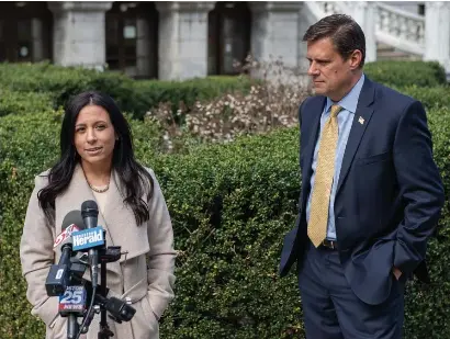 Diehl introduces Leah Cole Allen as ‘running mate’ - PressReader