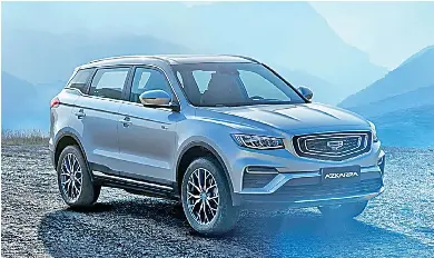 Geely afianza su presencia en el mercado con la SUV Azkarra - PressReader