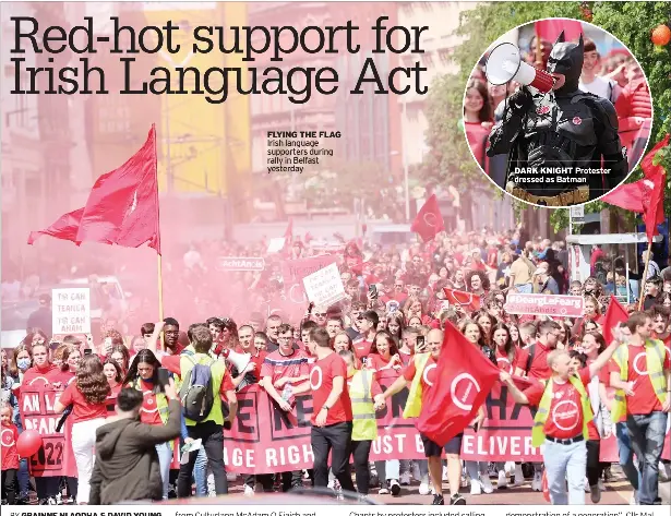 Red-hot support for Irish Language Act - PressReader