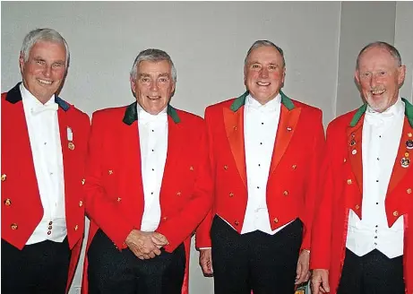 Captains enjoy a splendid evening at Associatio­n’s dinner - PressReader