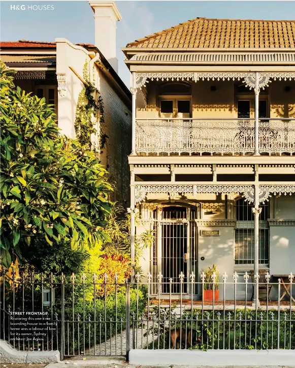Glory Days Restoring an 1850s terrace was a labour of love for its ...