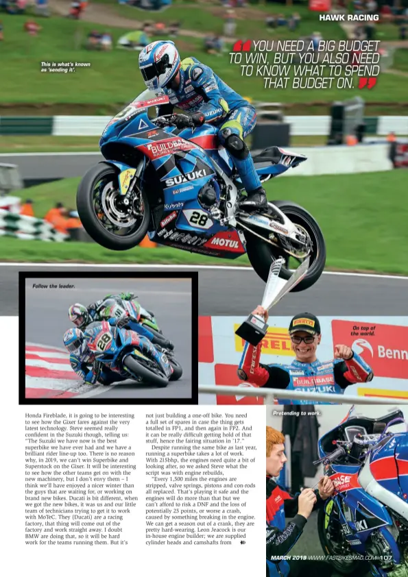 Hawk Racing - PressReader